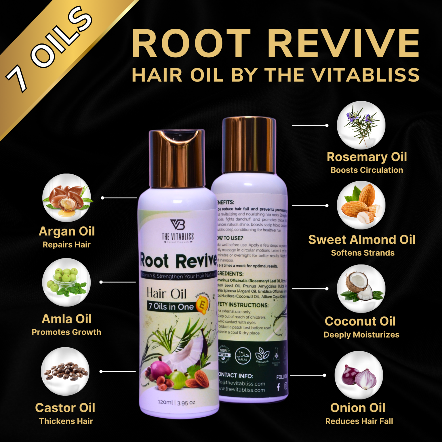 Root Revive Ayurvedic Hair Oil